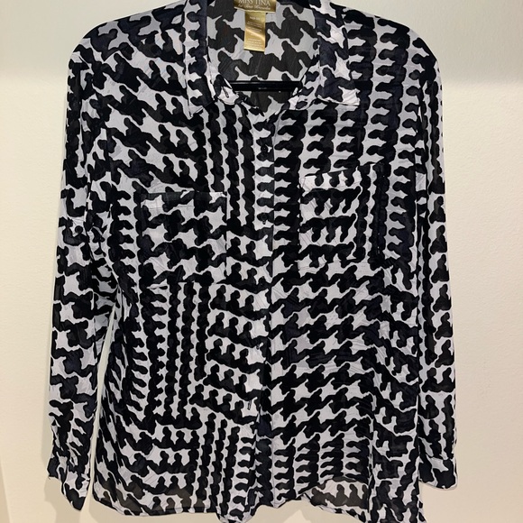 Miss Tina | Tops | Miss Tina Button Up Shirt | Poshmark